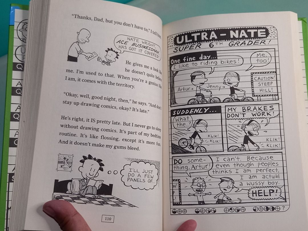 Big Nate On A Roll Lincoln Peirce Hardbound, Hobbies & Toys, Books ...