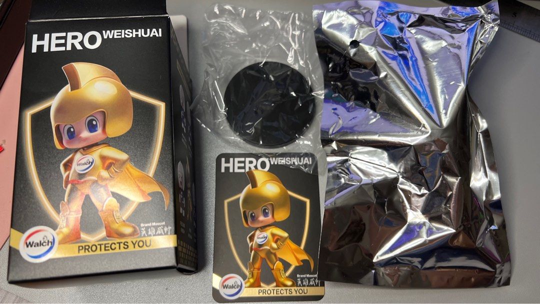 BNIB Hero Wei Shuai sealed in package Walch blind box special, Hobbies ...