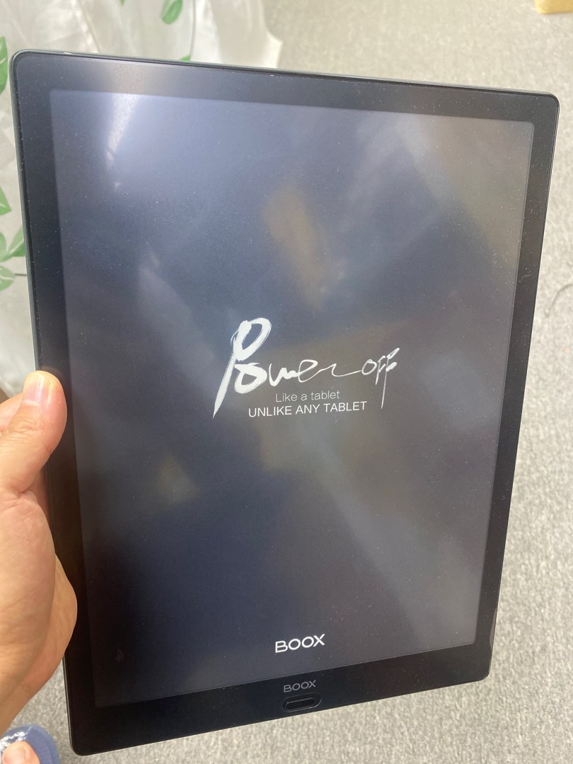 BOOX｜13.3" Max Lumi2 |香港行貨｜官方展示機｜90天保養 送價值$298 Doodroo類紙膜, 手提電話, 電子書閱讀器 ...