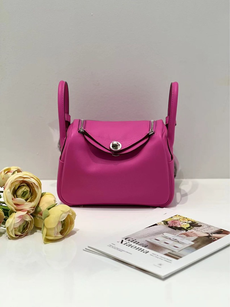 Brand New Hermes Mini Lindy Magnolia Swift with PHW, Luxury, Bags ...
