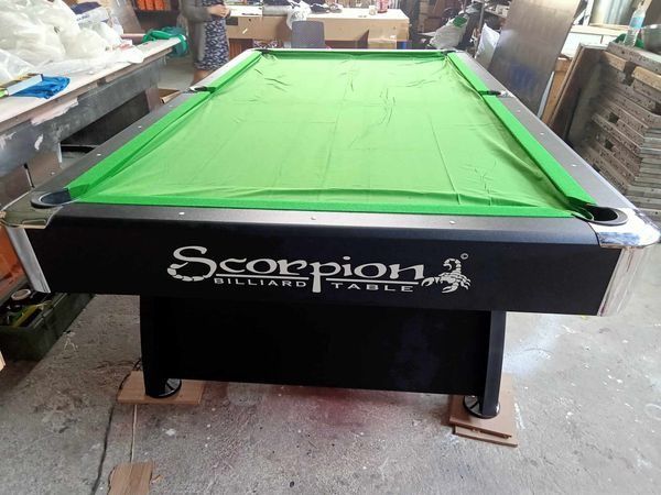BRAND NEW STANDARD SCORPION BILLIARD TABLE, Sports Equipment, Sports ...