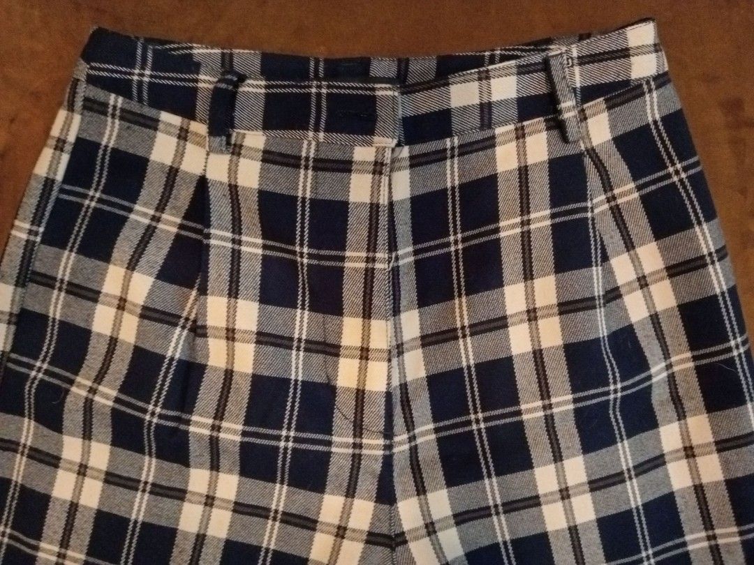 BRANDY MERVILLE CHECKERD PANTS, Women's Fashion, Bottoms, Other Bottoms ...