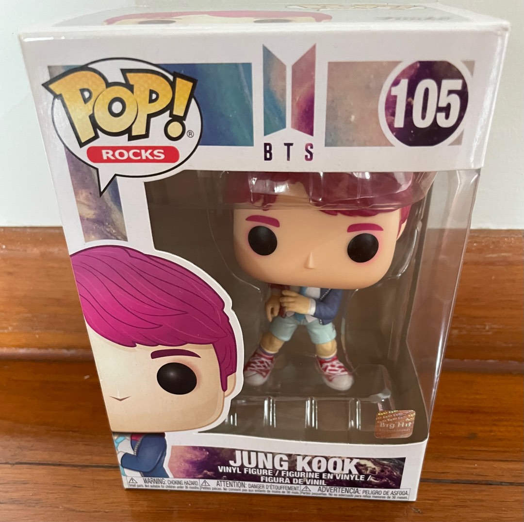 BTS Jungkook Funko Pop, Hobbies & Toys, Memorabilia & Collectibles, K-Wave on Carousell