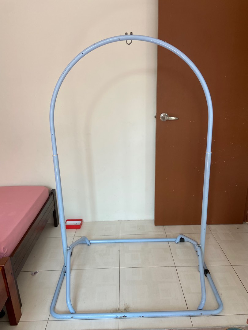 Buai besi with spring and net cloth, Babies & Kids, Baby Nursery & Kids ...