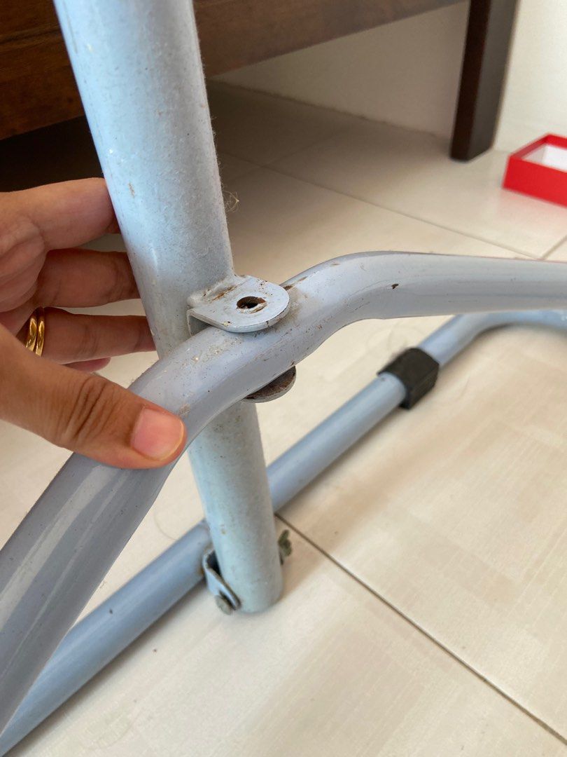 Buai besi with spring and net cloth, Babies & Kids, Baby Nursery & Kids ...