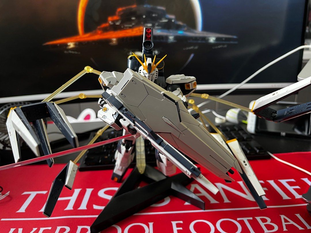 Built Gundam - MG Ver.Ka - NU Gundam - No box, Hobbies & Toys, Toys ...