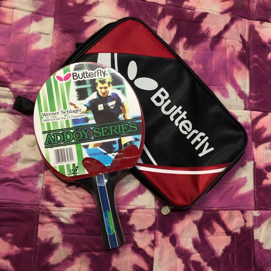 Butterfly Addoy Series Table Tennis Racket, Sports Equipment, Sports ...