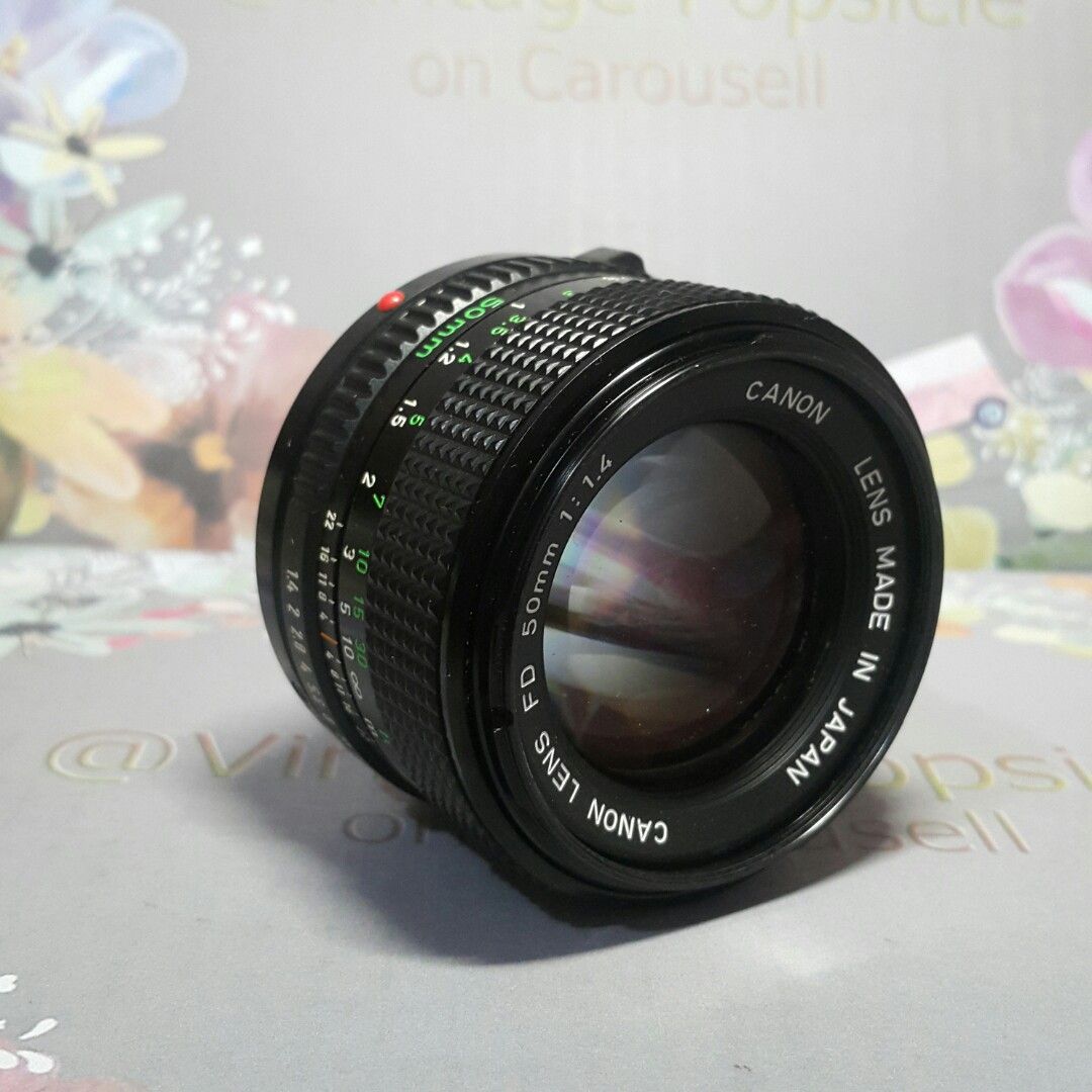 Canon nFD 50 1.4 lens the gold standard, Photography, Lens & Kits on ...