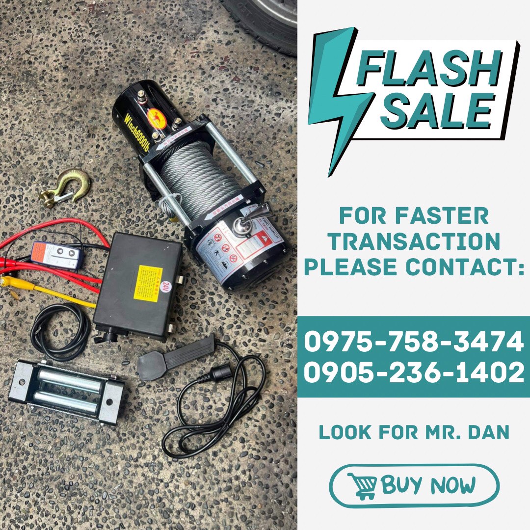 Car Winch, Commercial & Industrial, Construction Tools & Equipment on ...