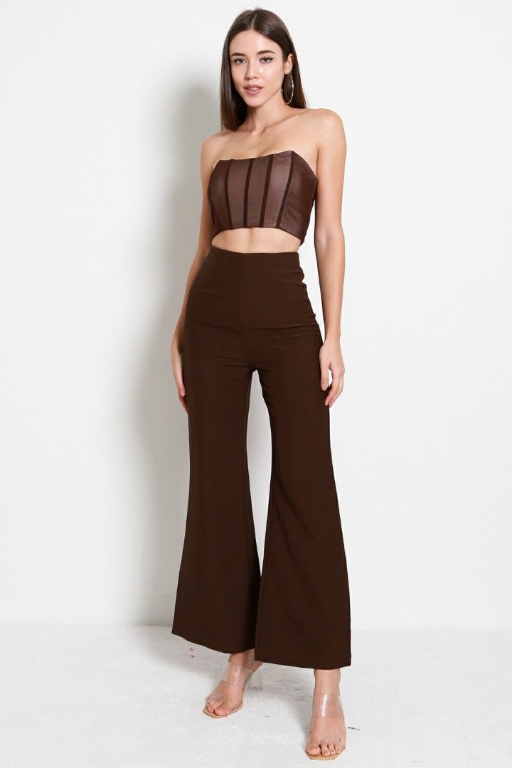 Carla Bell Bottom Pants (V2), Women's Fashion, Bottoms, Other Bottoms ...