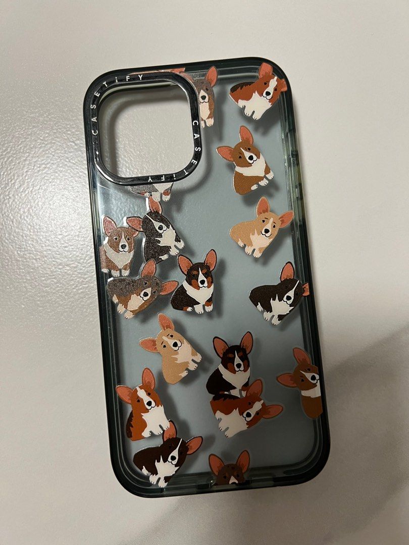 Casetify iPhone 13 Pro Max - Cute Dog (Corgi), Mobile Phones & Gadgets ...