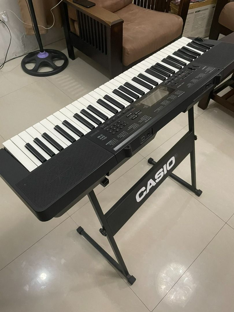 CASIO CTK-3200 W STAND, Hobbies & Toys, Music & Media, Musical Instruments on Carousell