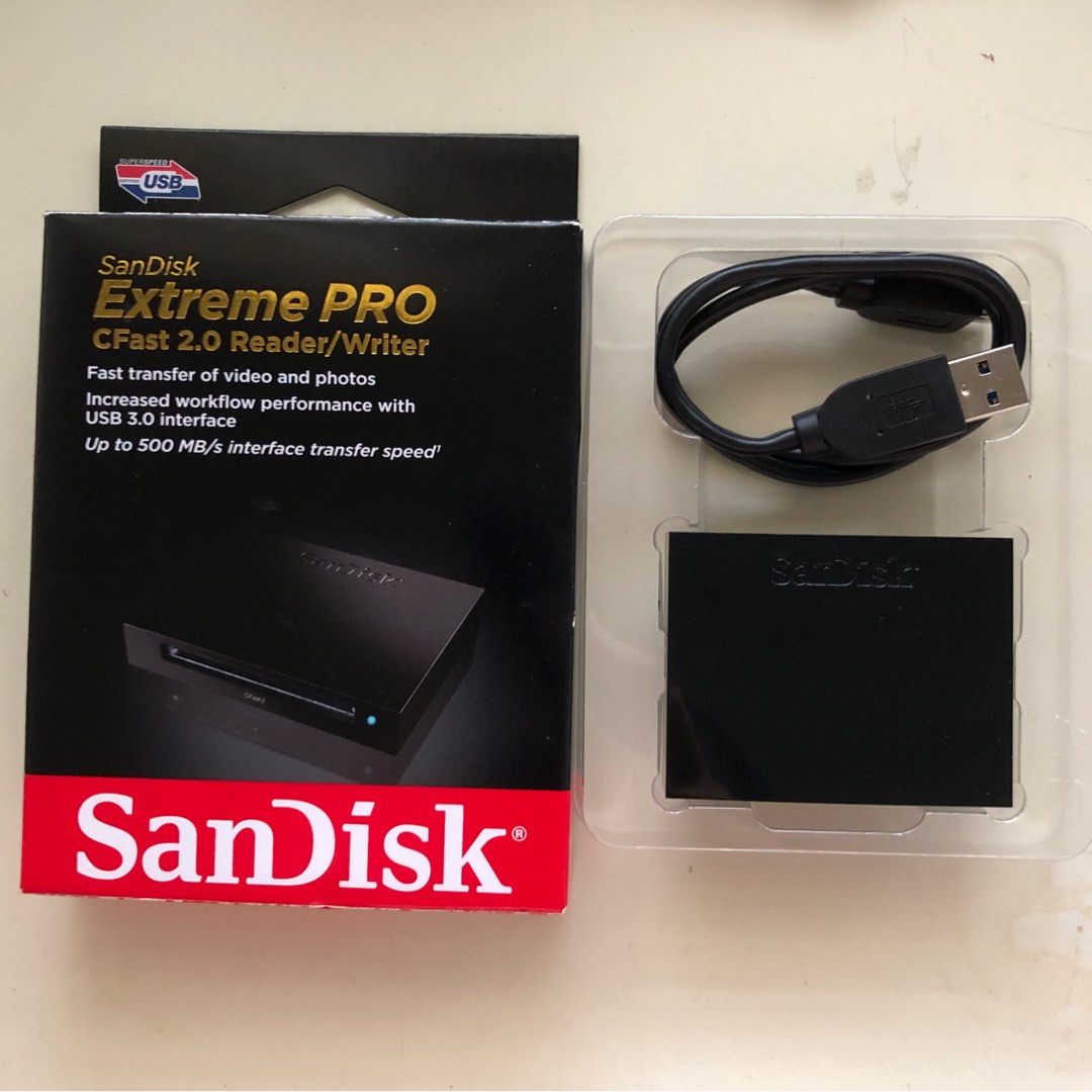 SanDisk Extreme Pro CFast Card Reader, Photography, Photography ...