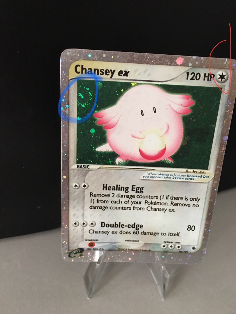 Chansey ex pokemon 151 ex emerald vintage base set charizard umbreon ...
