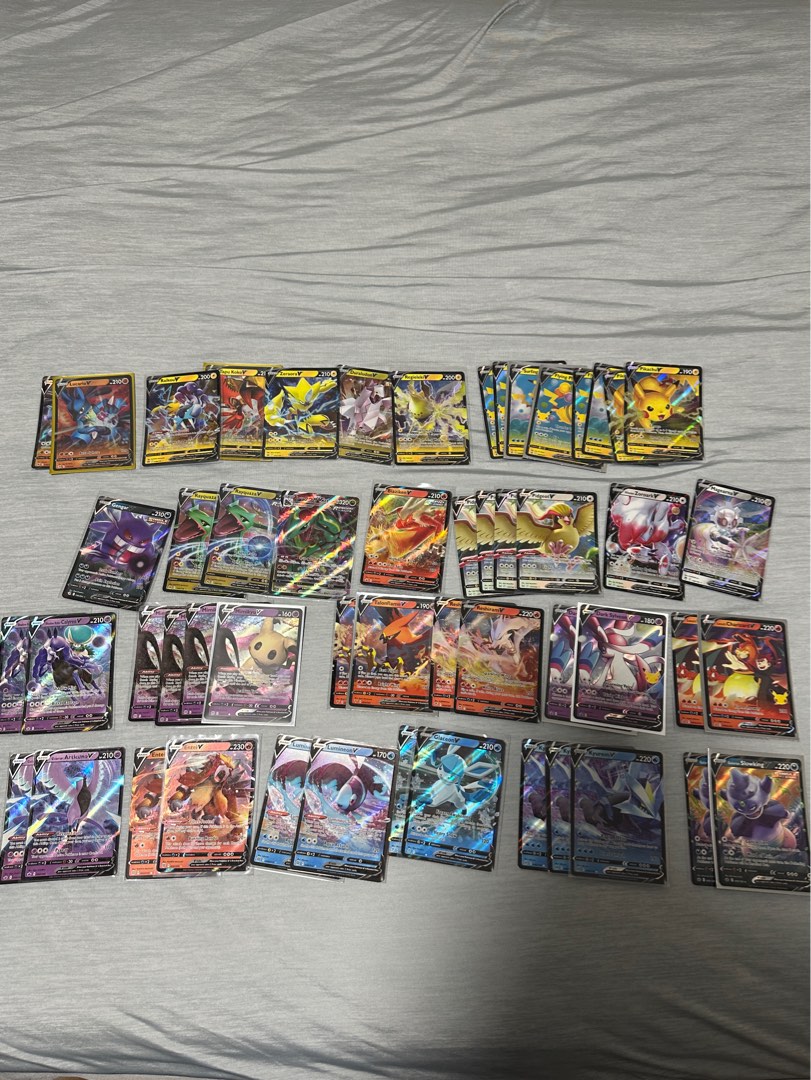 Cheap Pokemon V Cards Popular Pokemon! | Lucario Pikachu Rayquaza ...