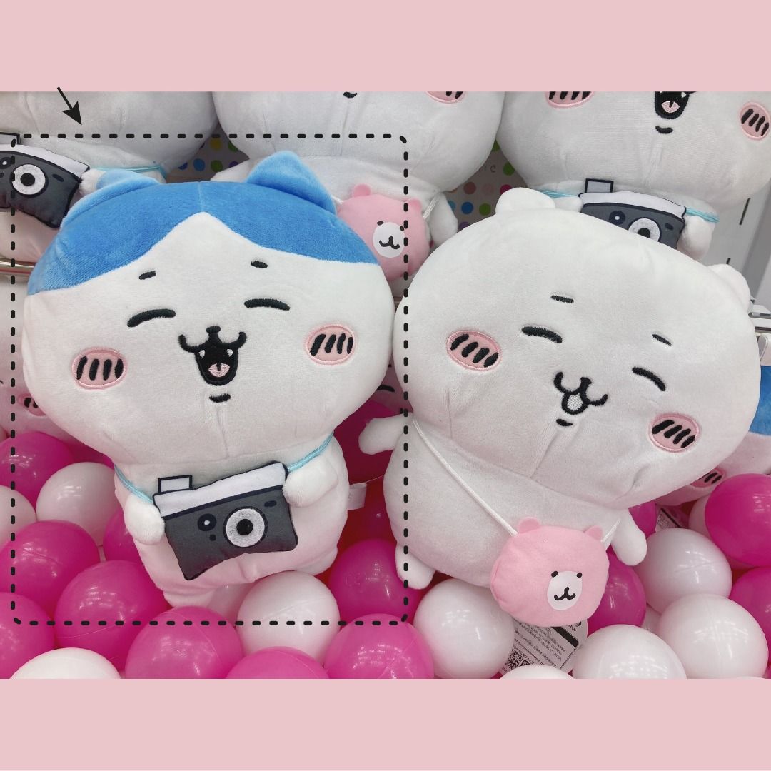 Chiikawa - Hachiware Favourite with Camera Big Plush Toy by FuRyu Japan ...