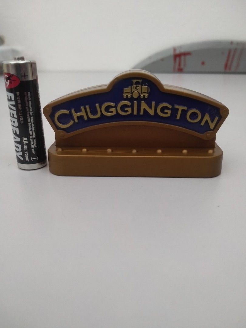 Chuggington display sign, Hobbies & Toys, Toys & Games on Carousell