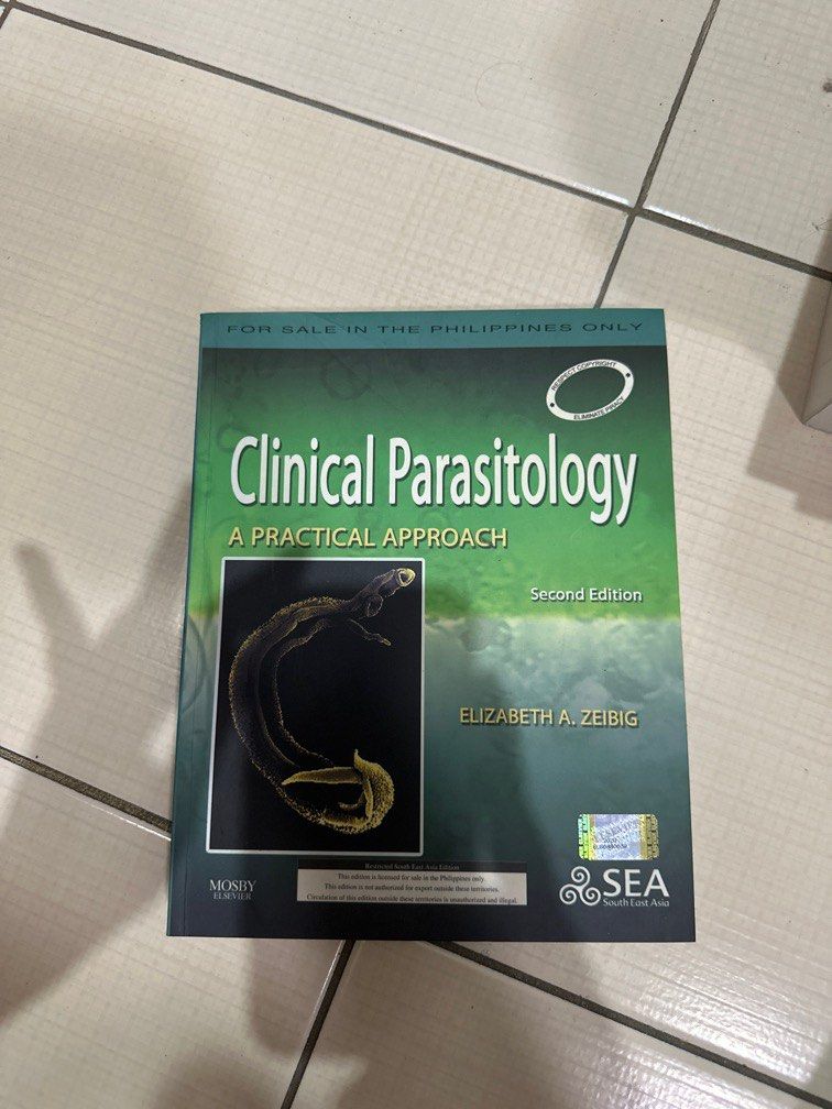 CLINICAL PARASITOLOGY BOOKS FOR MEDTECH, Hobbies & Toys, Books ...