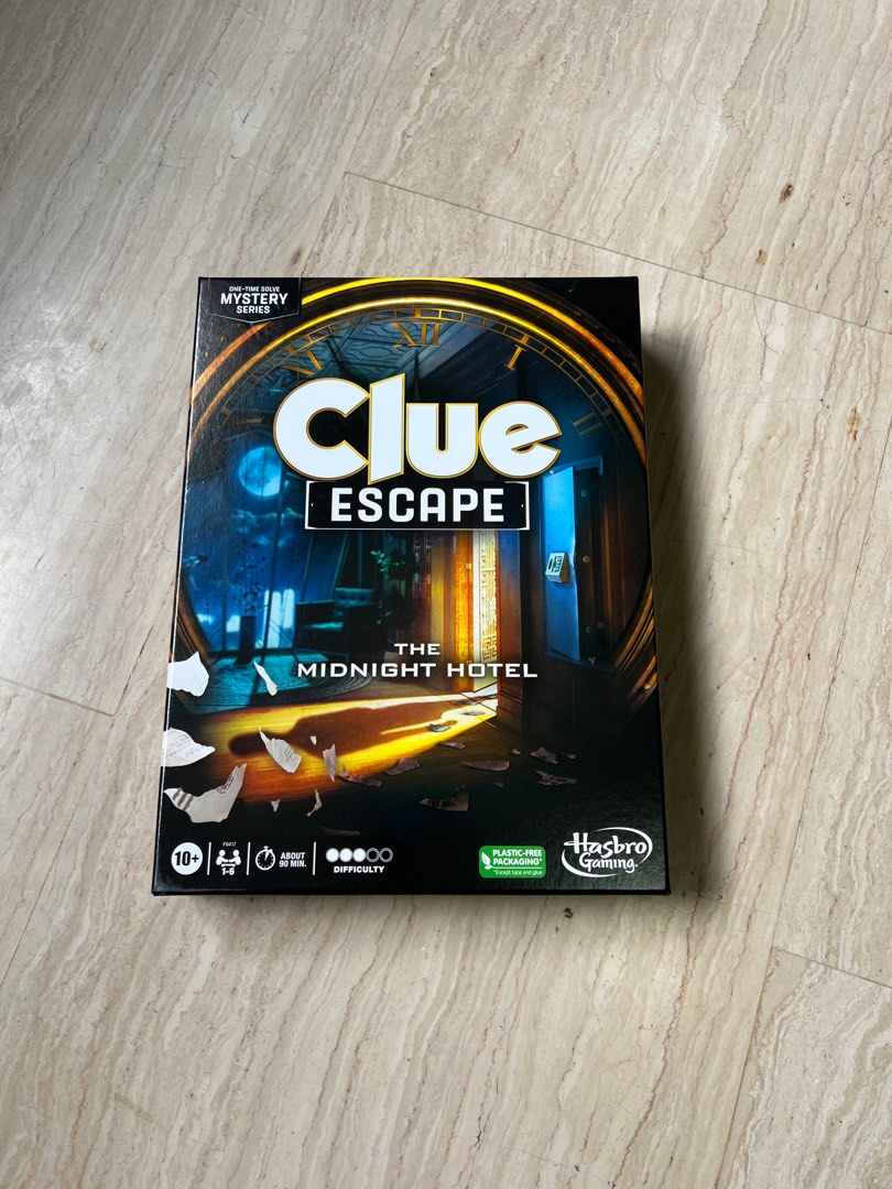 Clue escape, Hobbies & Toys, Toys & Games on Carousell