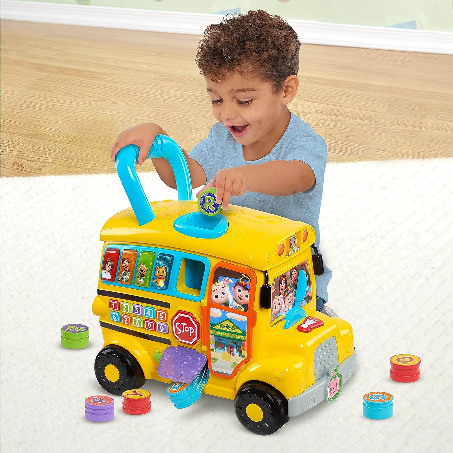 CoComelon Ultimate Learning Bus, Preschool Learning and Education Toys For Kids 18 Months Up ...