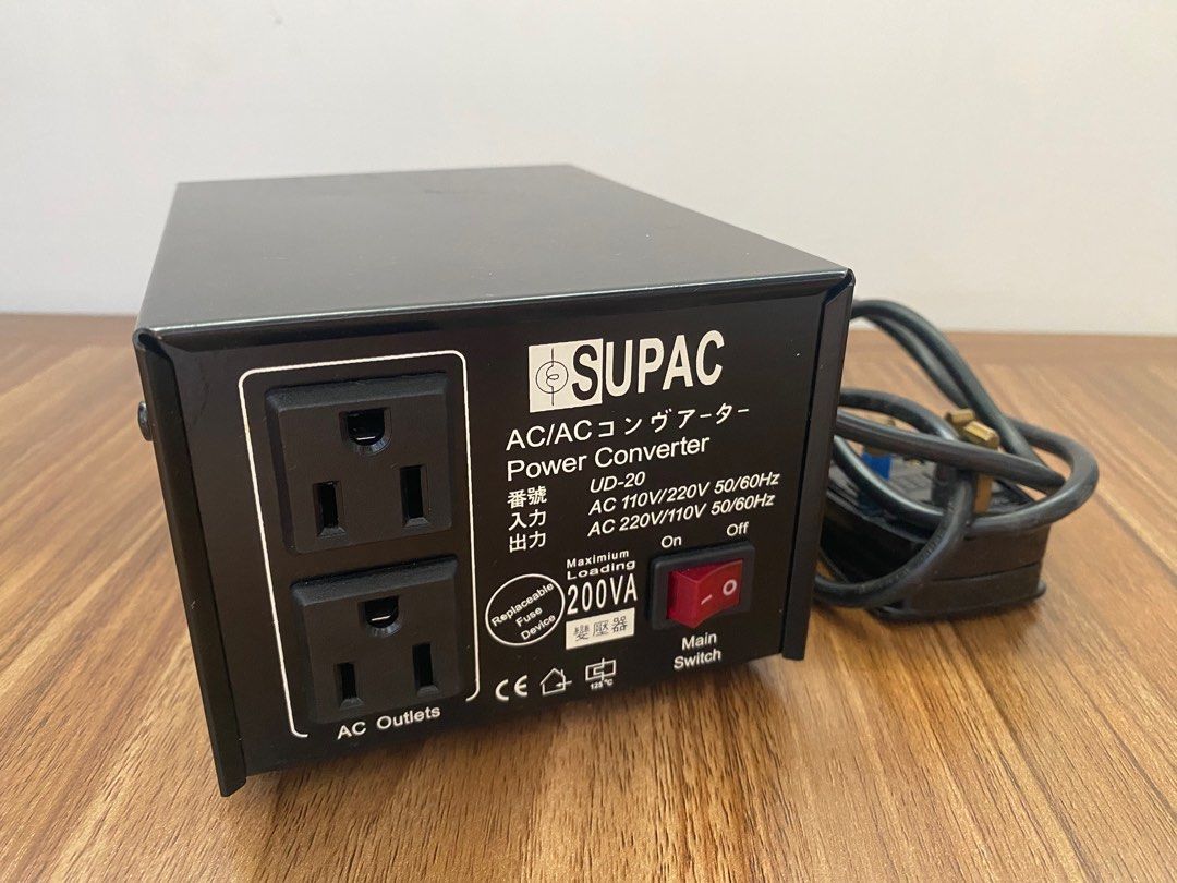 Compact SUPAC Power Converter (Step Up or Step Down), TV & Home ...