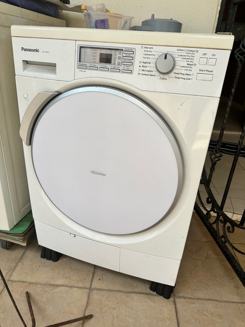 Panasonic Condenser Inverter Dryer, TV & Home Appliances, Washing ...