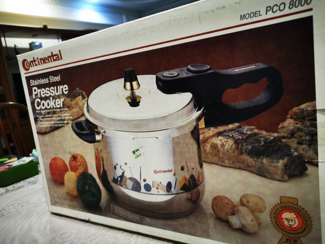 Continental 9litre pressure cooker pot, TV & Home Appliances, Kitchen ...