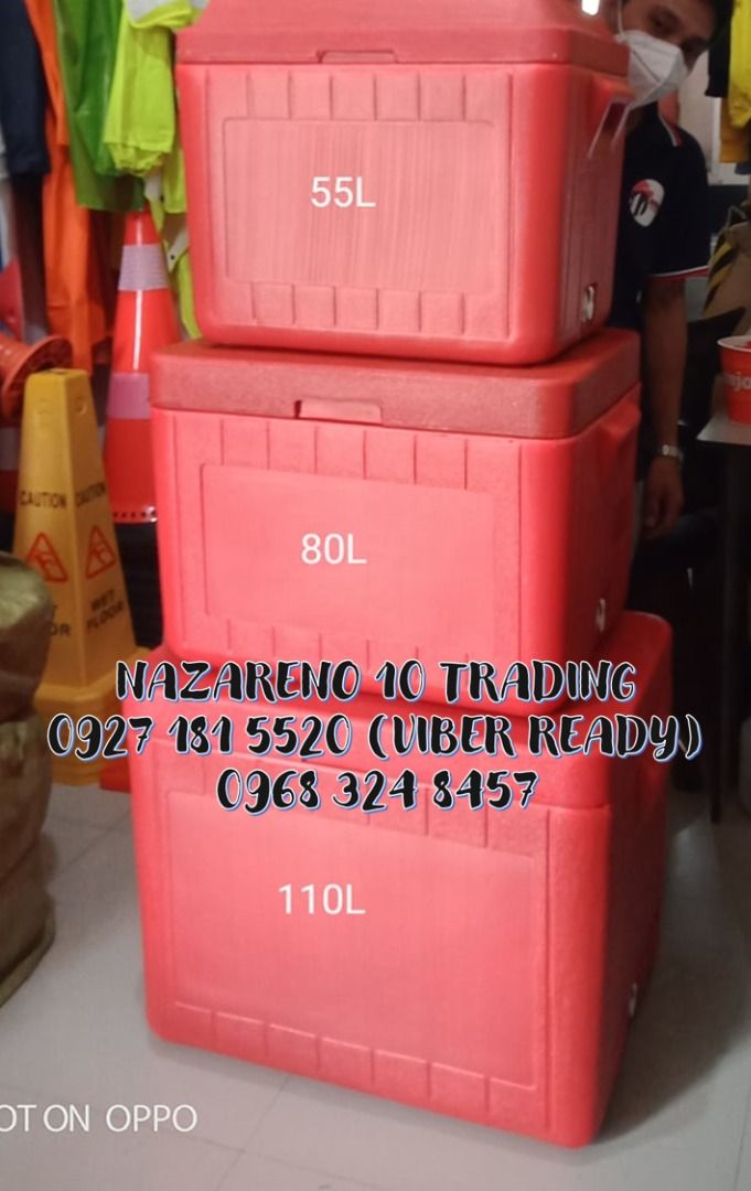 cooler box 55 liters, Furniture & Home Living, Home Improvement ...