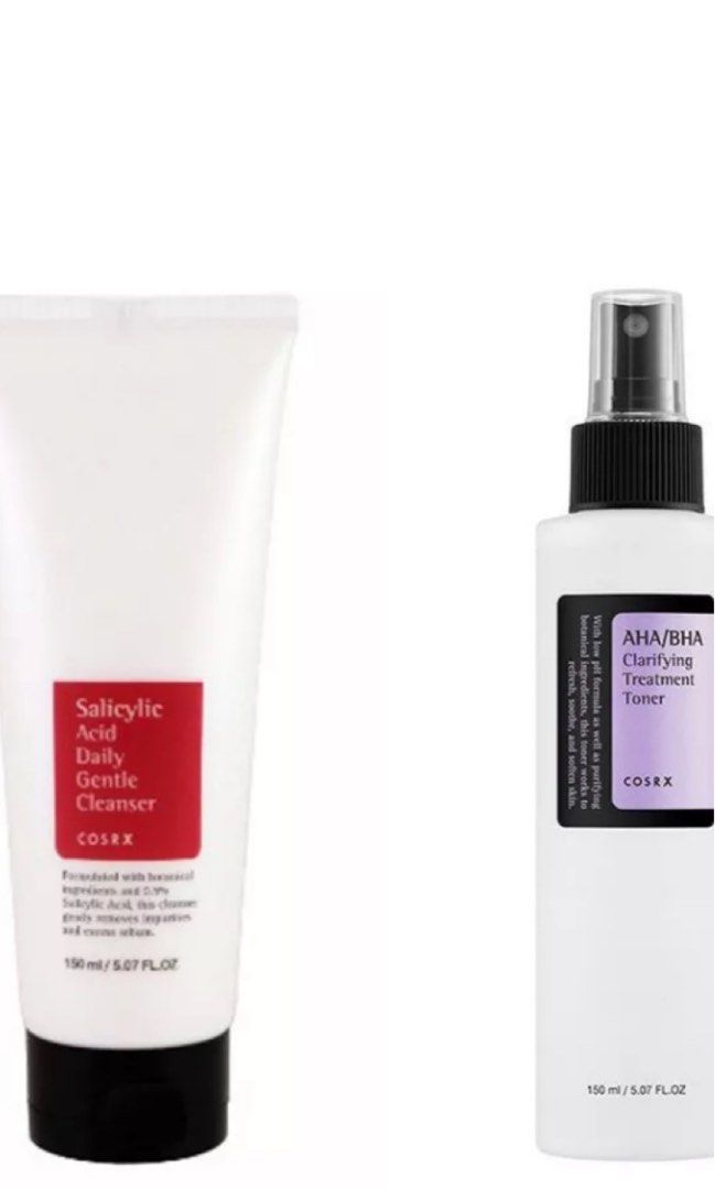 COSRX BUNDLE salicylic acid + aha/bha clarifying toner, Beauty ...