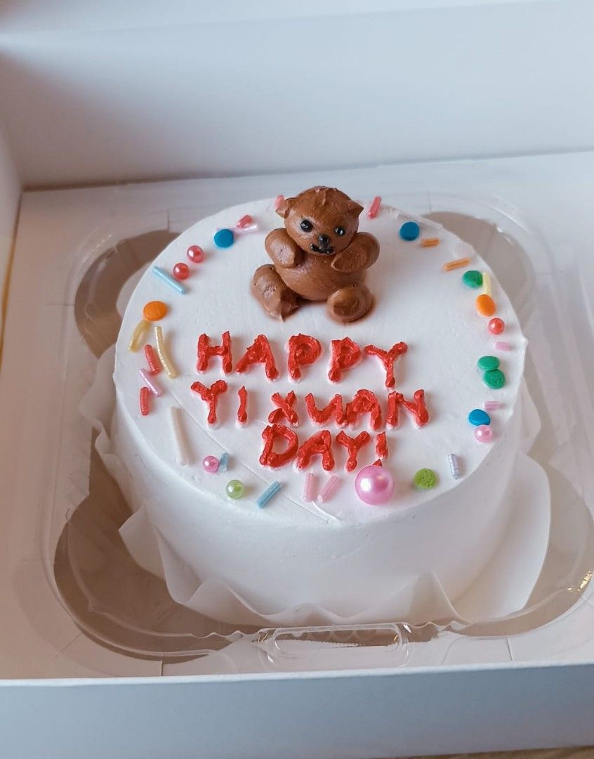 Custom bento cakes, Food & Drinks, Homemade Bakes on Carousell