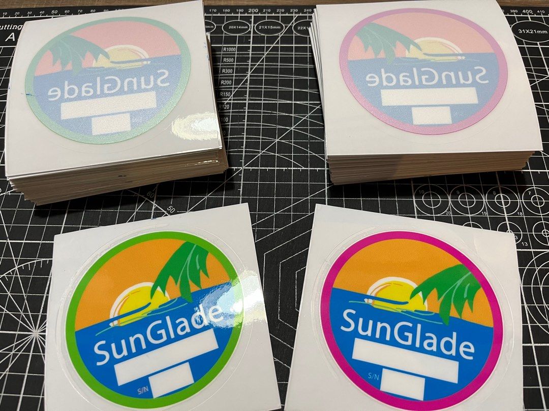 Custom Static Cling Decal for Car Club Business Social Media Events ...