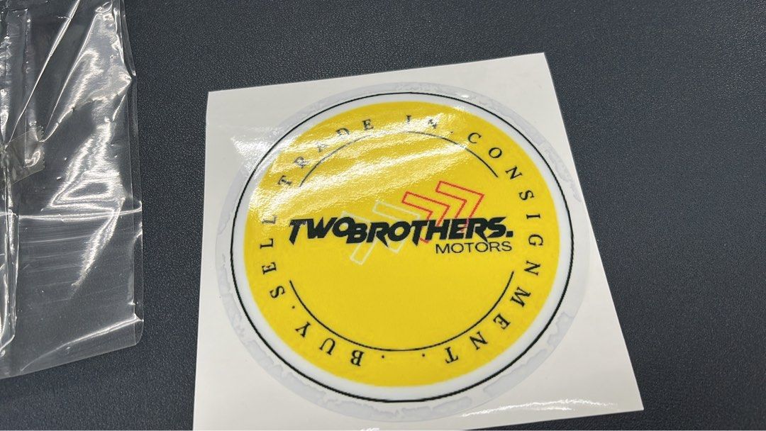 Custom Static Cling Decal for Car Club Business Social Media Events ...