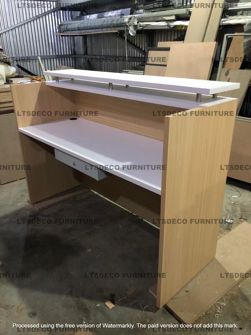 CUSTOMIZED COUNTER TABLE OFFICE FURNITURE///PARTITIONS, Furniture ...