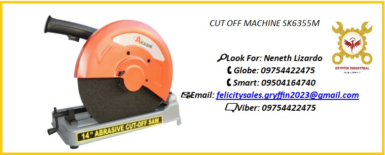 CUT OFF MACHINE SK6355M, Commercial & Industrial, Industrial Equipment ...