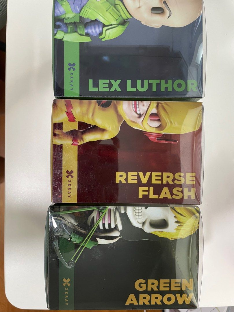 DC justice league America dissected vinyl art figures, Hobbies & Toys ...