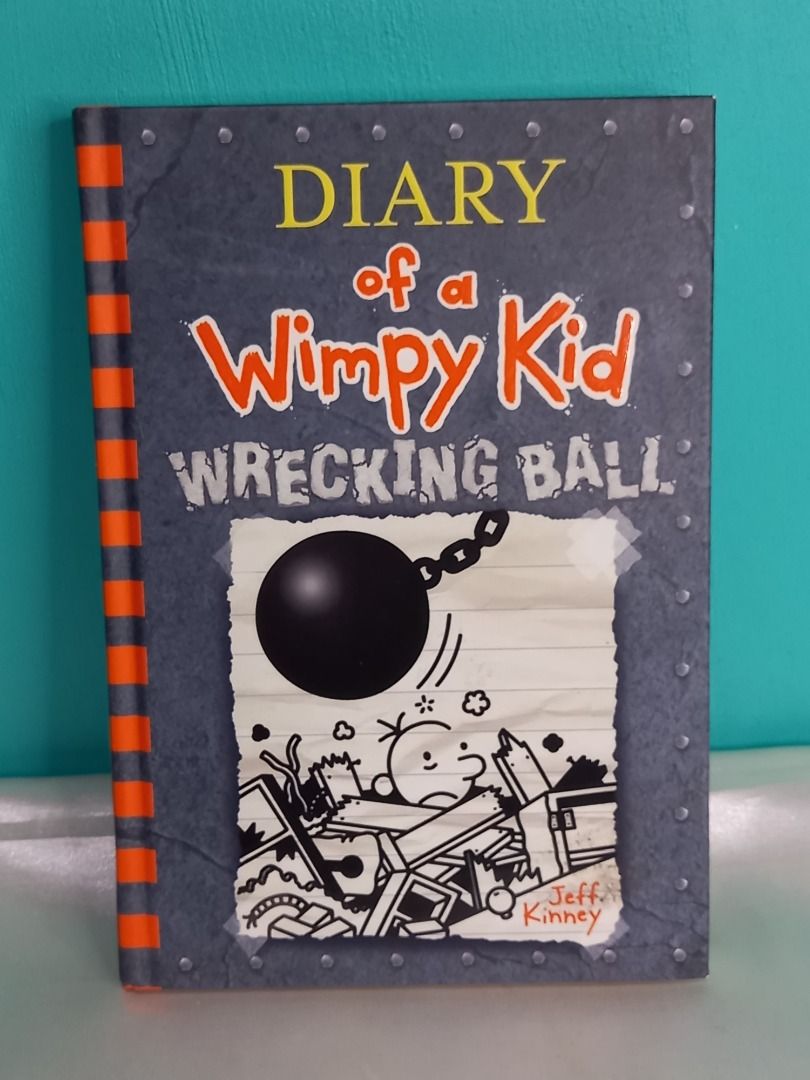 Diary Of A Wimpy Kid Wrecking Ball #14 Hardbound, Hobbies & Toys, Books ...