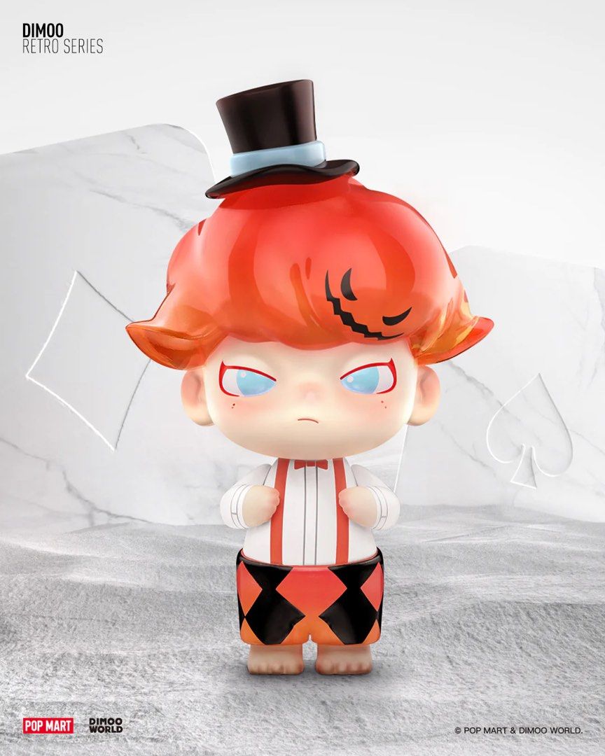 Dimoo Retro Series Magician, Hobbies & Toys, Toys & Games on Carousell