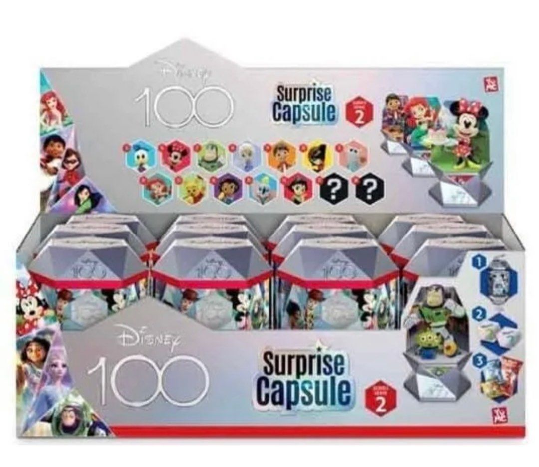 Disney100 Surprise Capsule Series 2, Hobbies & Toys, Memorabilia ...
