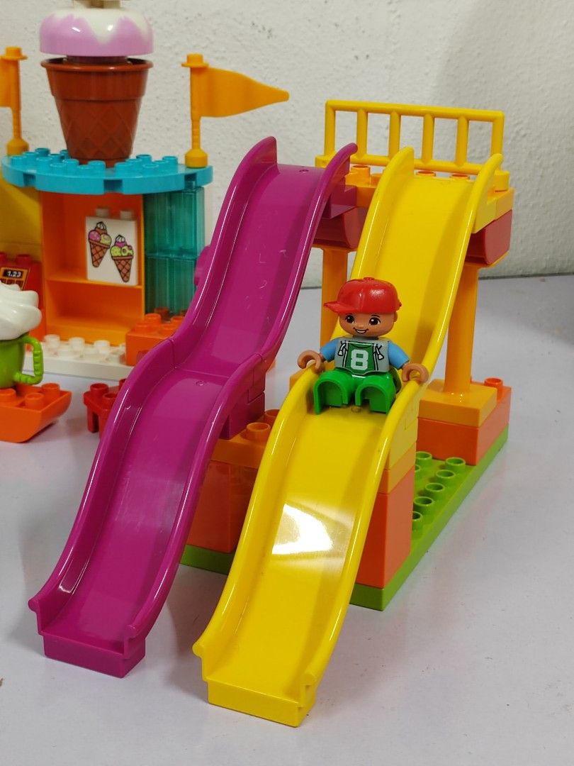 Duplo lego 10840 Town Big Fun Fair complete set, Hobbies & Toys, Toys ...