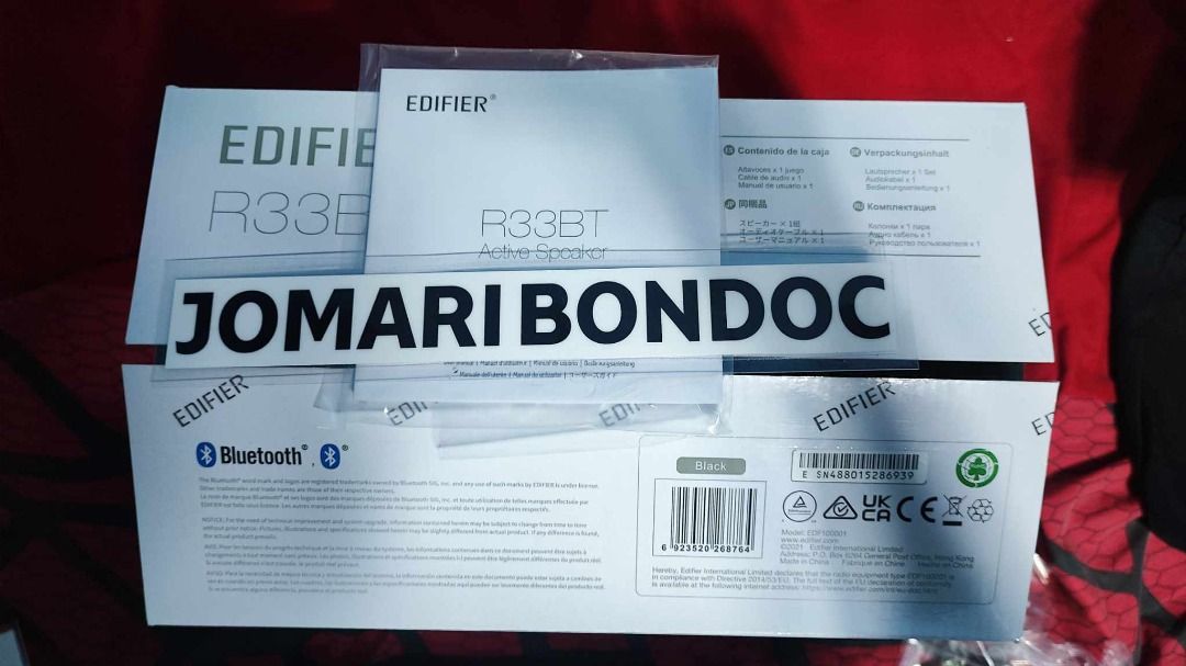 Edifier R33BT Active bluetooth speaker, Audio, Soundbars, Speakers ...