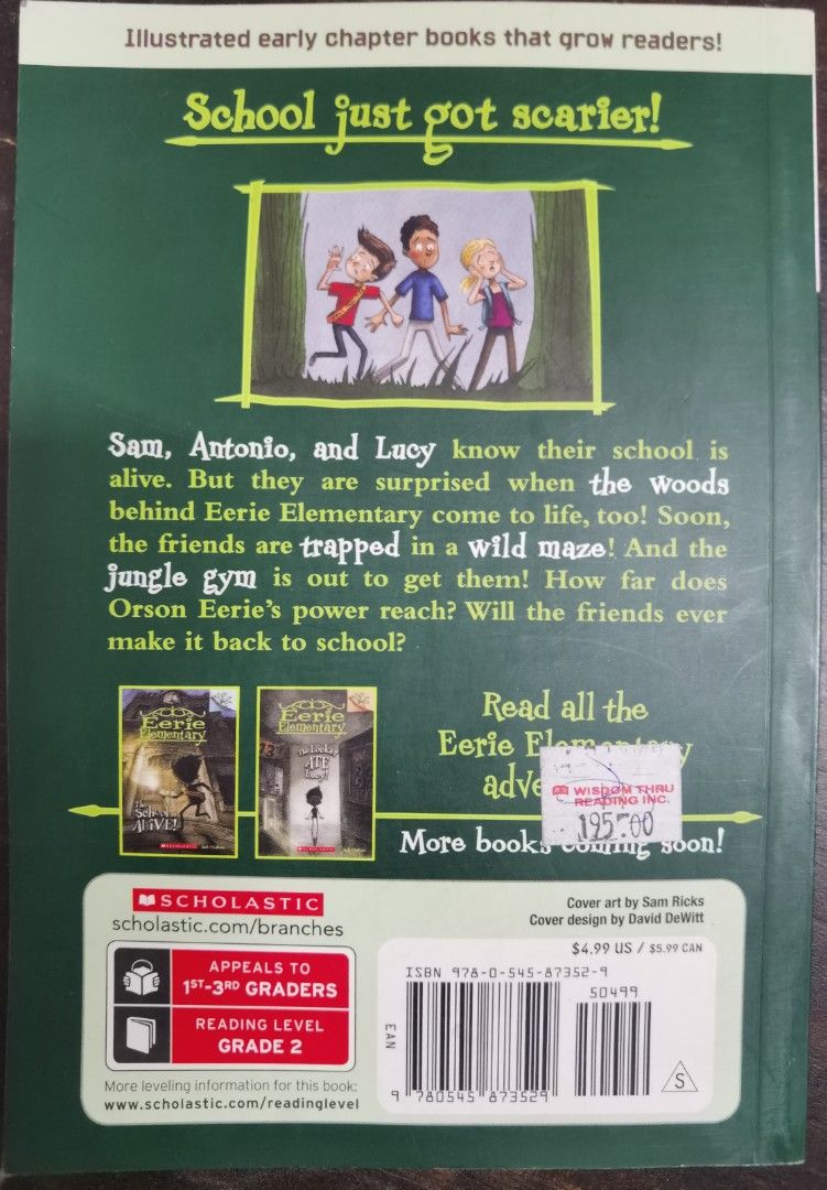 Eerie Elementary: Recess is a Jungle!, Hobbies & Toys, Books ...