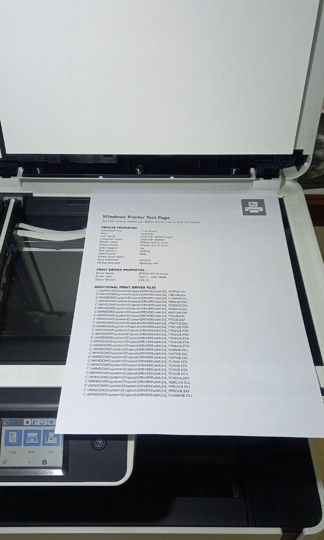 Epson Printer M3170 Mono Eco Tank ( Black only)(Fast printing speed ...