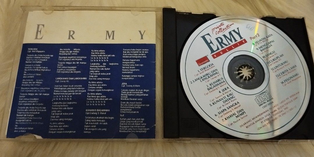 ERMY KULIT | KASET CD, Musik & Media, CD, DVD & Lainnya di Carousell