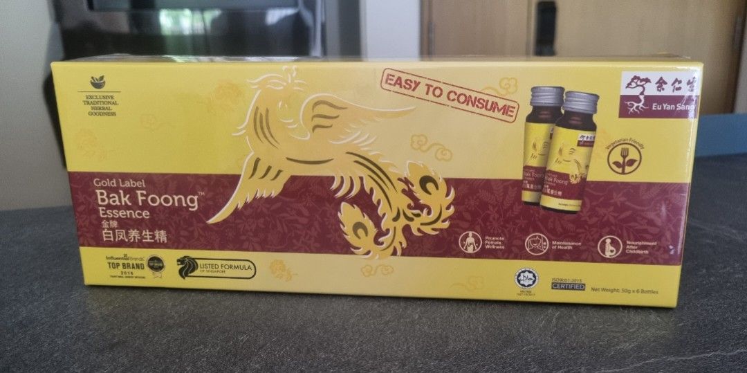Eu Yan Sang Bak Foong Essence, Health & Nutrition, Health Supplements ...