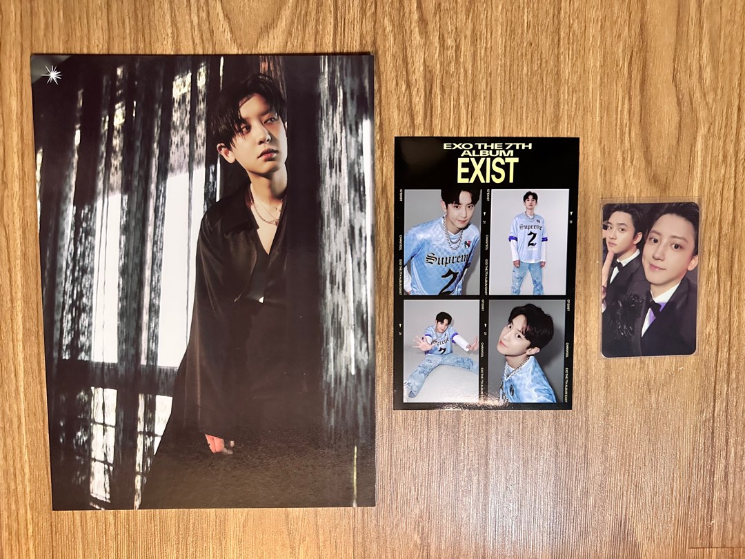 EXIST EXO Chanyeol Set, Hobbies & Toys, Memorabilia & Collectibles, K ...
