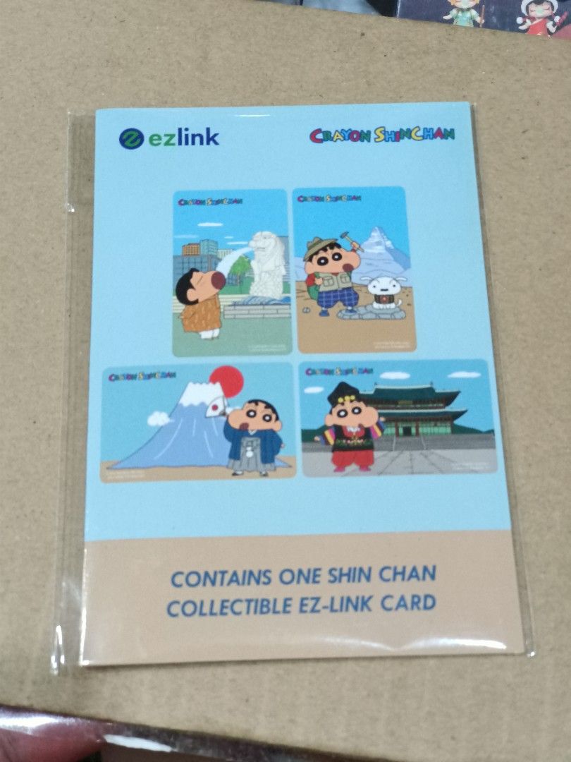 Ezlink Card Shin Chan, Hobbies & Toys, Travel, Travel Essentials ...
