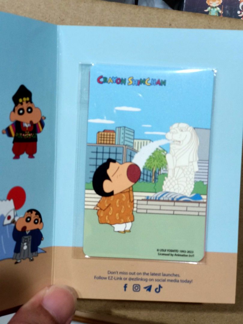Ezlink Card Shin Chan, Hobbies & Toys, Travel, Travel Essentials ...