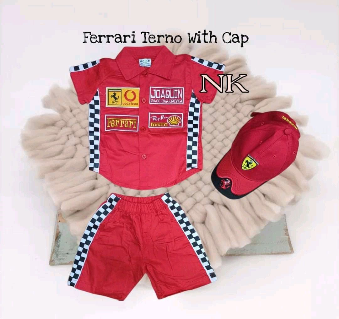 Ferrari Costume For Kids, Babies & Kids, Babies & Kids Fashion on Carousell