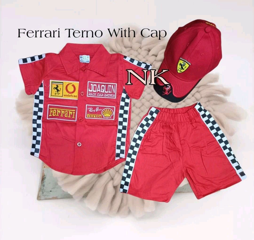 Ferrari Costume For Kids, Babies & Kids, Babies & Kids Fashion on Carousell