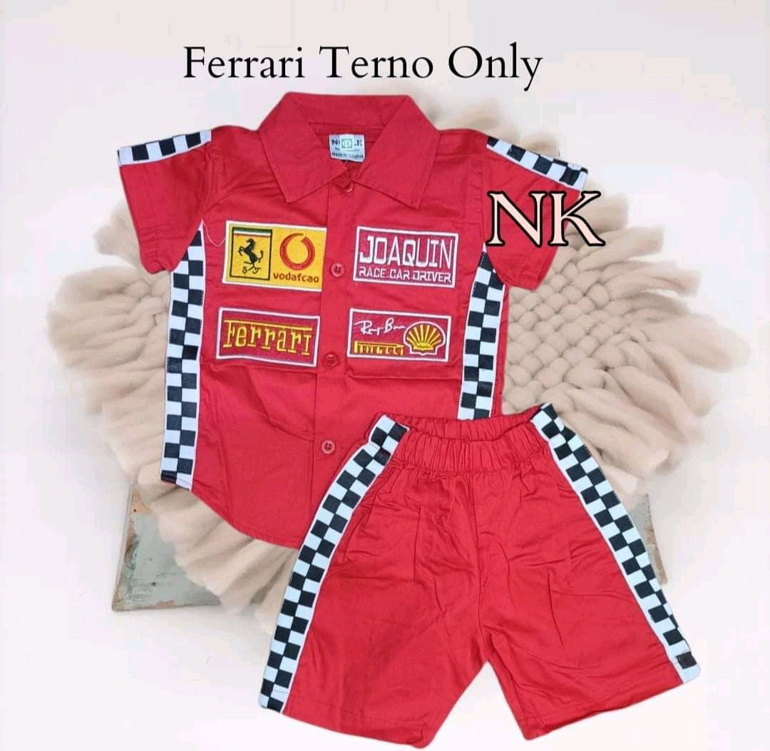 Ferrari Costume For Kids, Babies & Kids, Babies & Kids Fashion on Carousell